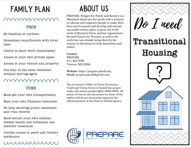 Parole Materials - Prepare Parole