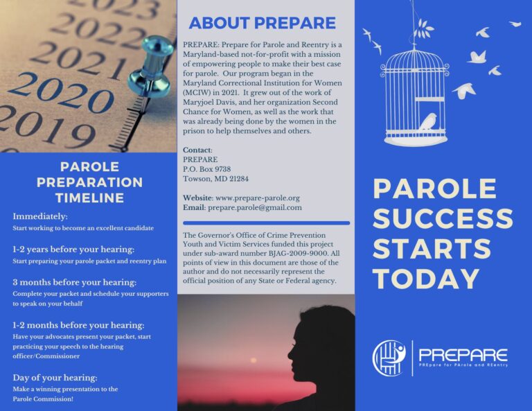Parole Materials - Prepare Parole
